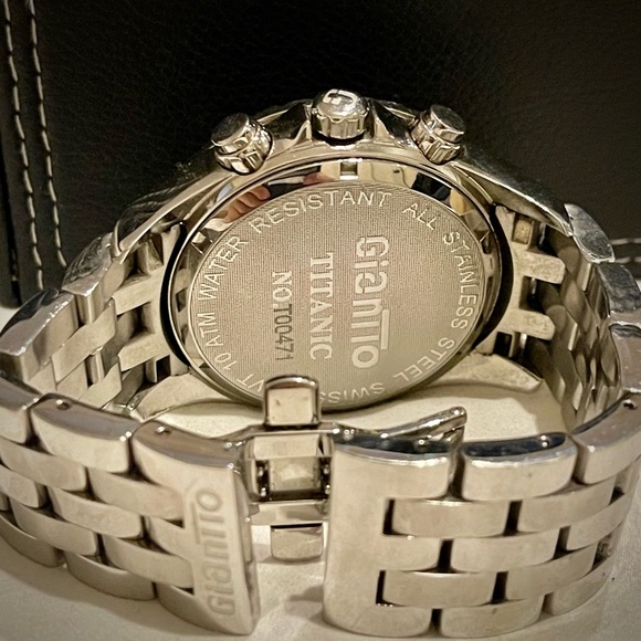 Giantto | Accessories | Giantto Titanic Chronograph Stainless Steel ...